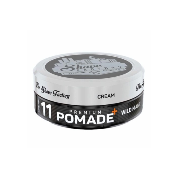 The Shave Factory Premium Pomade 11 Cream 150ml - Barbertools.gr